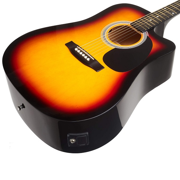 قیمت خرید گیتار آکوستیک فندر Squier SA-105-CE Sunburst | سالارخان